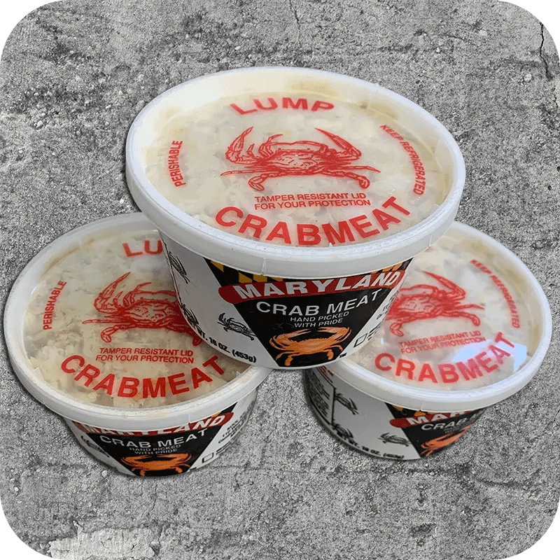 Backfin Lump Crab Meat - (3 lbs.) | Linton's Seafood